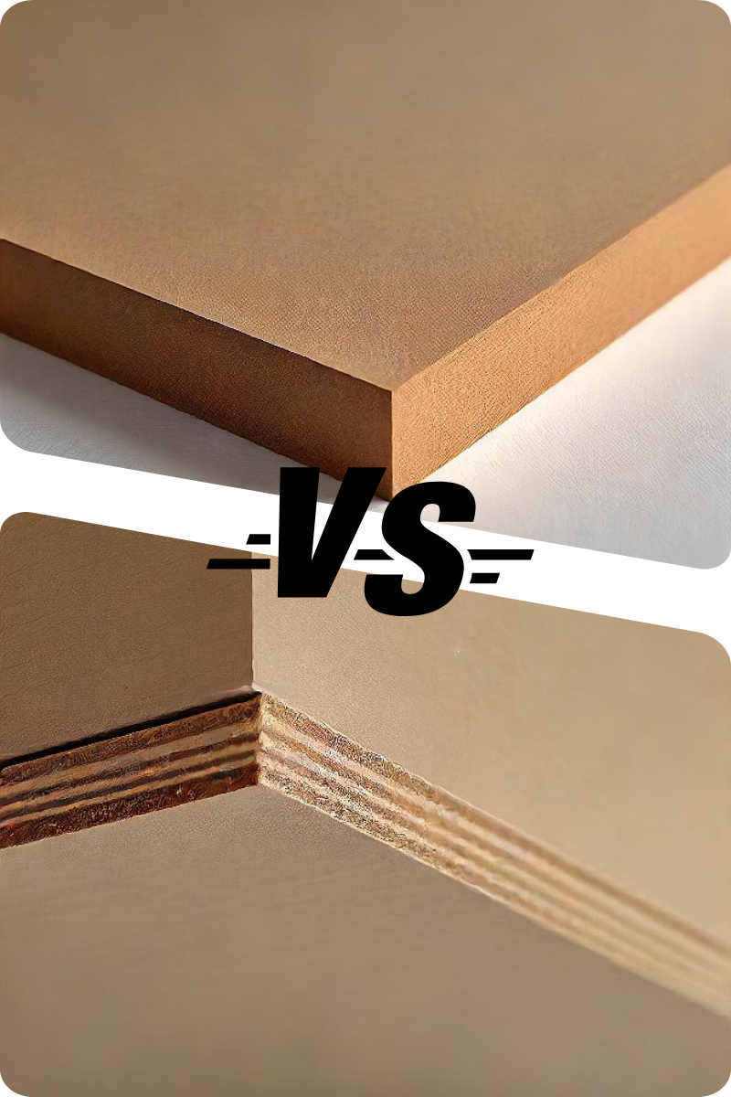 Plywood vs MDF: Choosing the Right Material for Your Project. - Wooden ...
